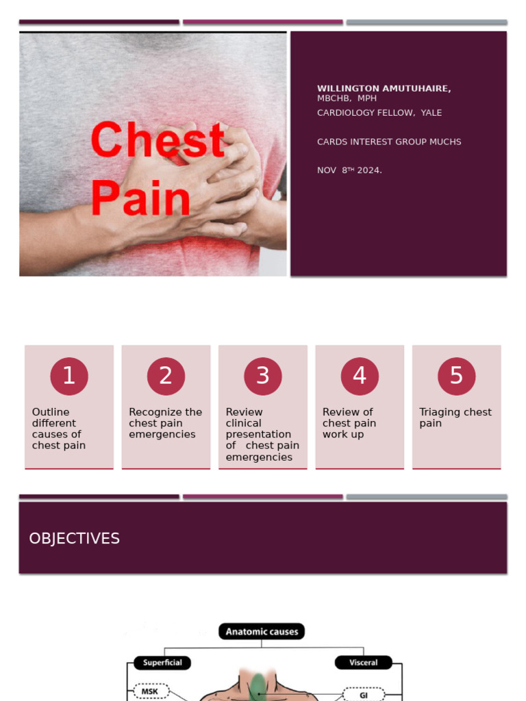 Chest Pain | PDF | Heart | Myocardial Infarction