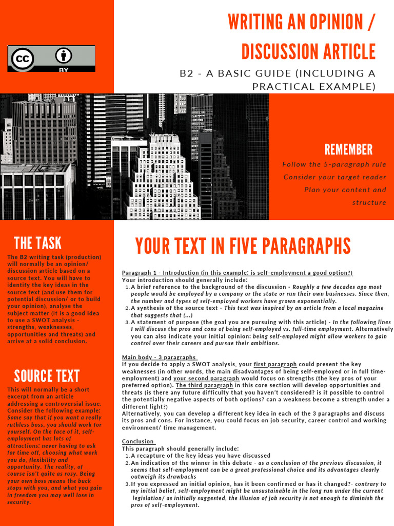B2 - Writing - Discussion Article | PDF | Swot Analysis
