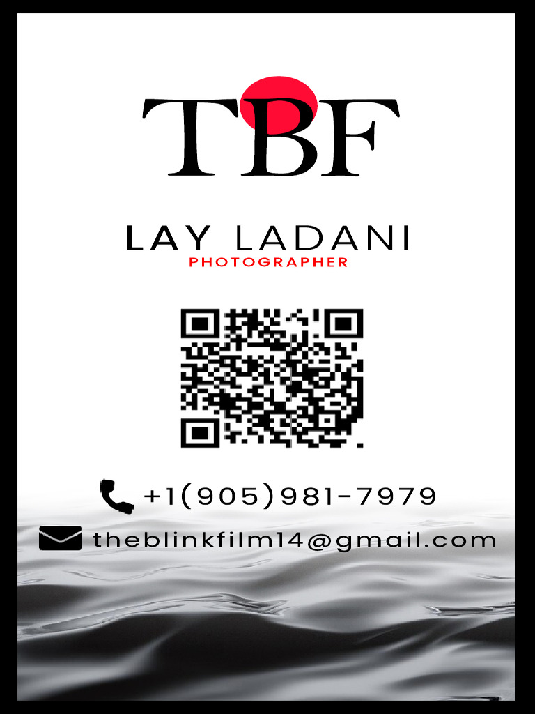 TBF Lay Ladani Photographer Contact Info | PDF