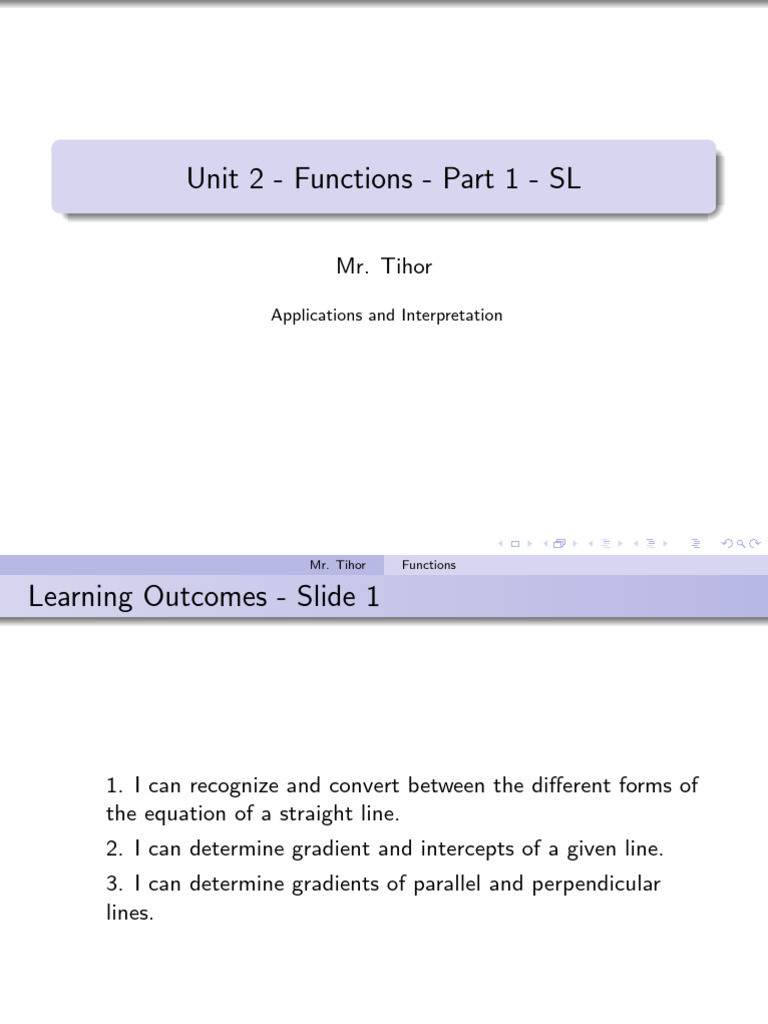 unit 2 slides | PDF | Function (Mathematics) | Mathematics unit 2 slides | PDF | Function (Mathematics) | Mathematics