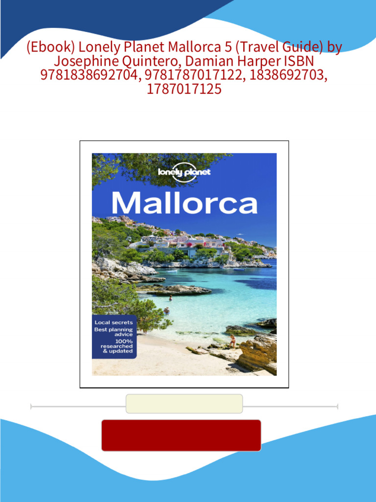 (Ebook) Lonely Planet Mallorca 5 (Travel Guide) by Josephine Quintero ...