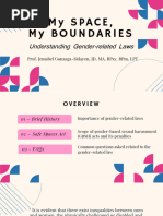 RA11313 Safe Spaces Act Presentation | PDF | Science & Mathematics