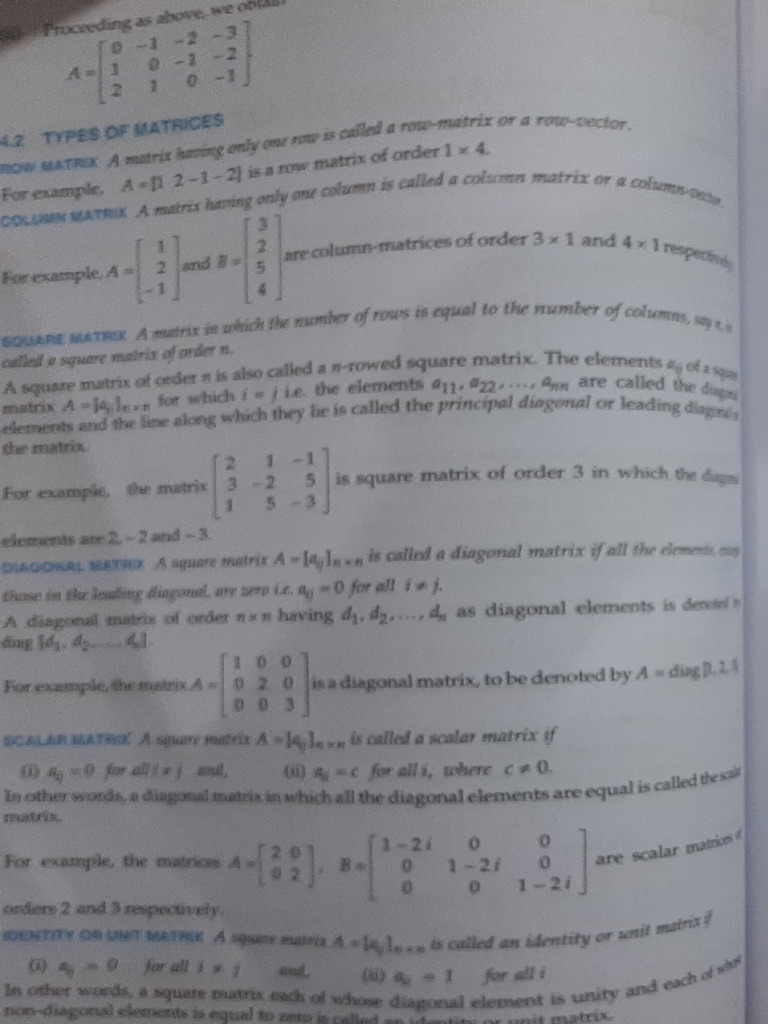 Matrices RD Standard | PDF