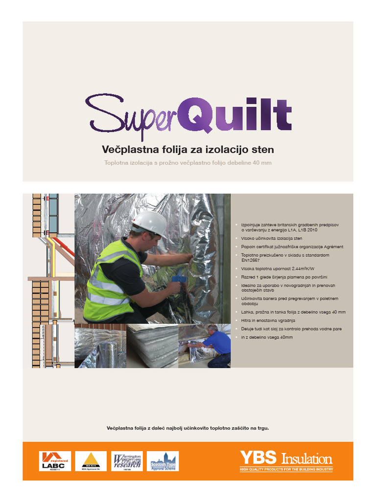 Superquilt - Wall .Slovenian | PDF