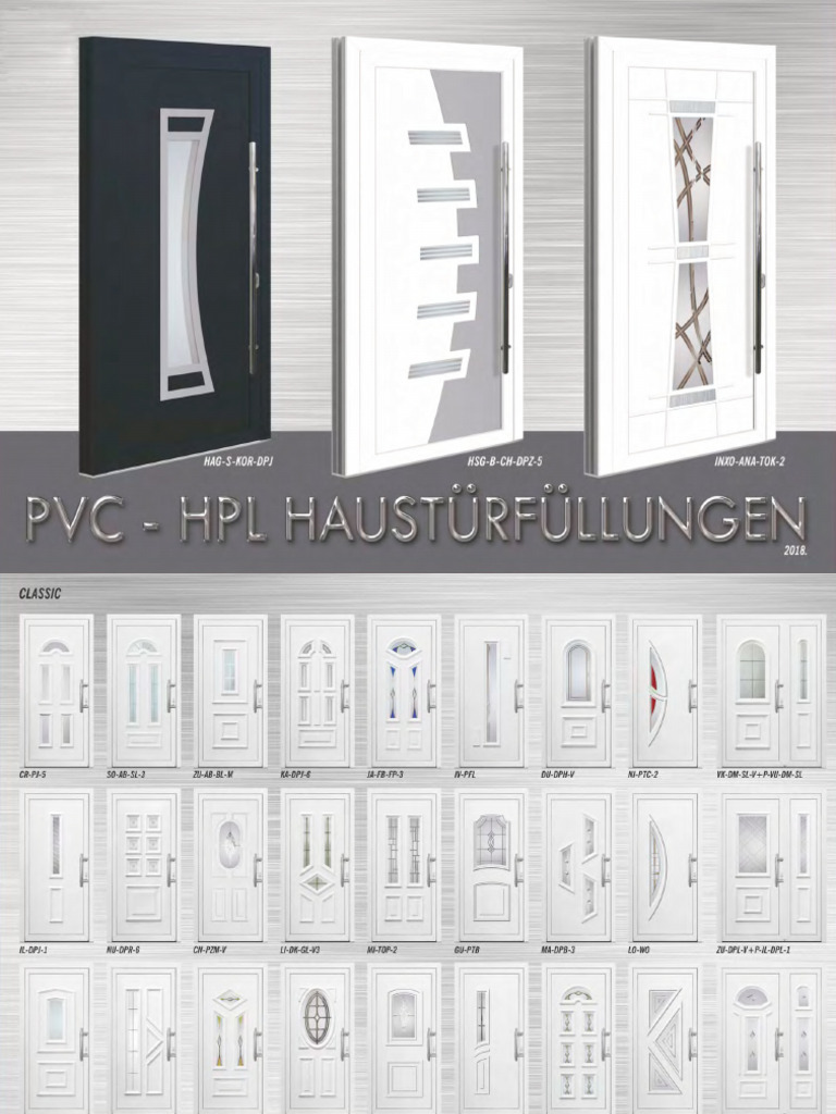 Vgradna PVC in HPL Polnila | PDF