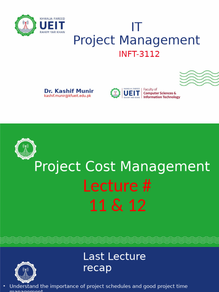 ch07 - Project Cost Management | PDF | Business