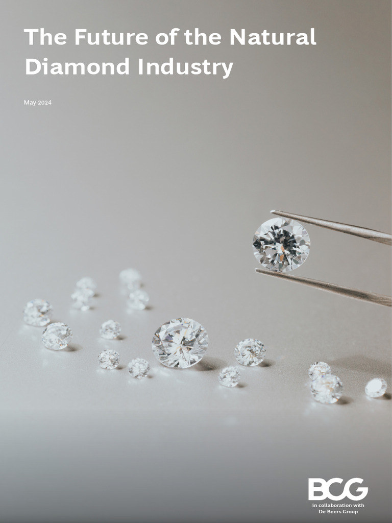 BCG The Future of The Natural Diamond Industry 1 | PDF | Diamond ...