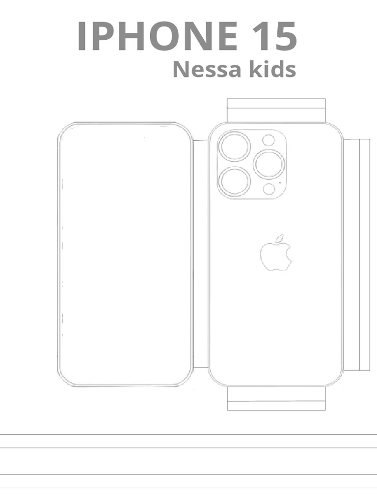 Iphone 15 Molde | PDF