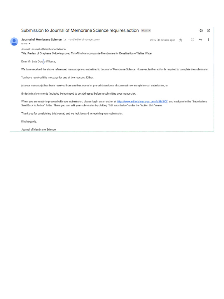 Co-EIC Approval Letter | PDF
