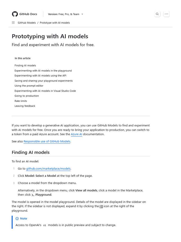 Prototyping with AI models | PDF | Artificial Intelligence ...