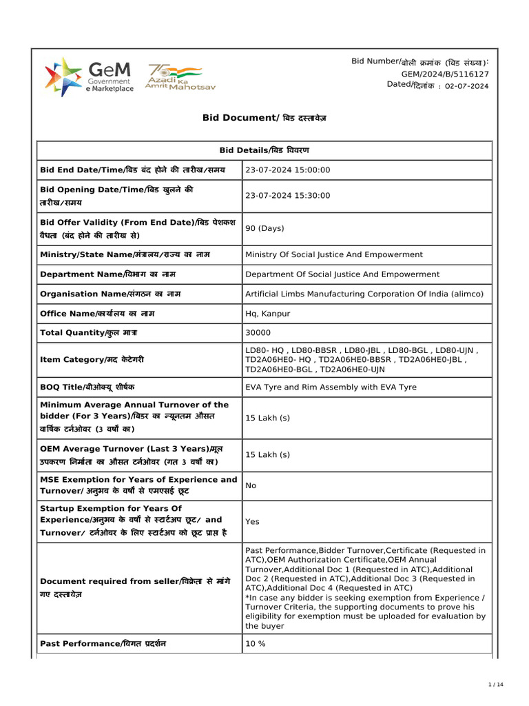 Gem 2024 B 5116127 | PDF | Procurement | Accountant