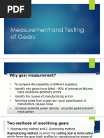 Over-Pin Measurement for Gears | PDF | Gear | Angle