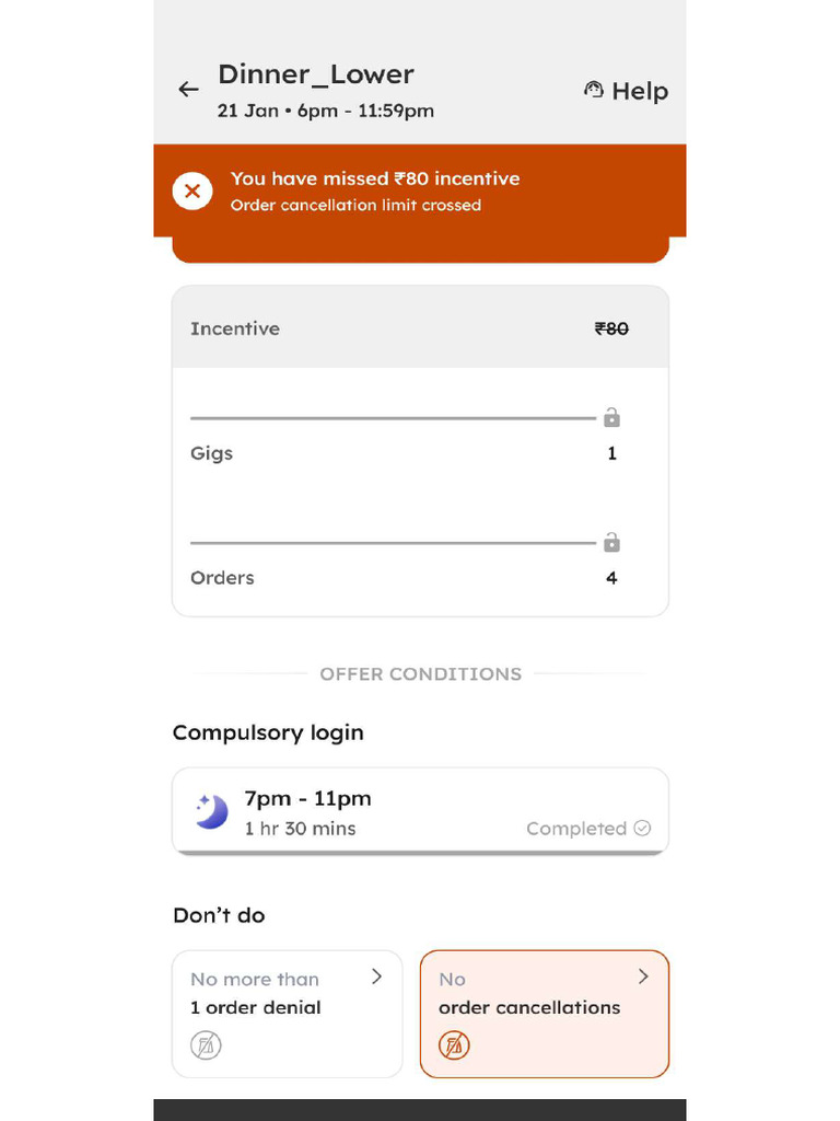 Zomato Incentive Support | PDF