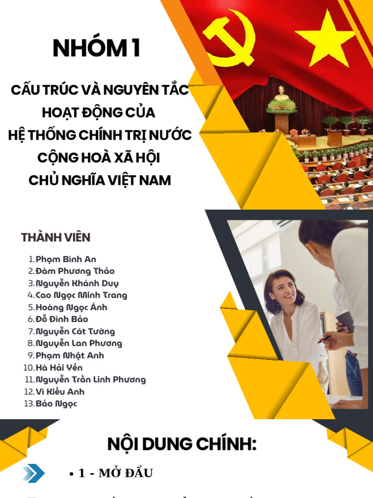 C U Trúc Và Nguyên T C HO TĐ NGC A H TH NG Chính TR N C C NG Hoà Xã H I CH Nghĩa Vi T Nam | PDF