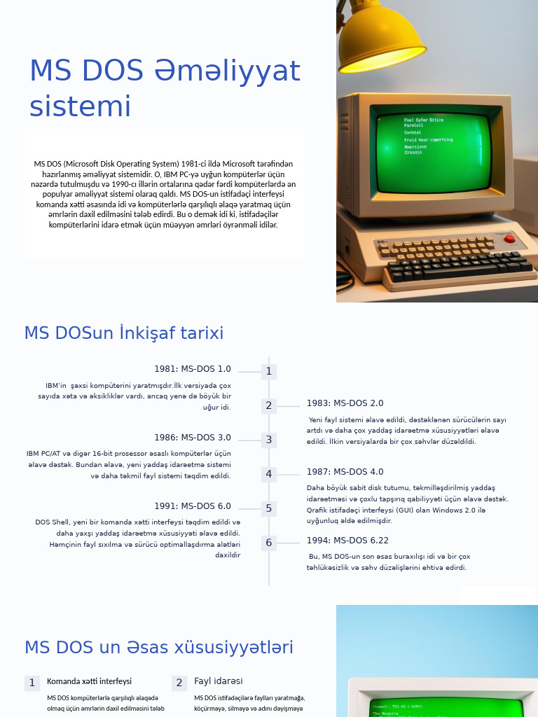 MS DOS Isletim Sistemleri | PDF