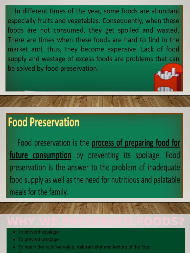 Food Preservation | PDF