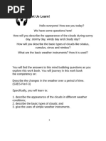 Types of Weather Explained | PDF
