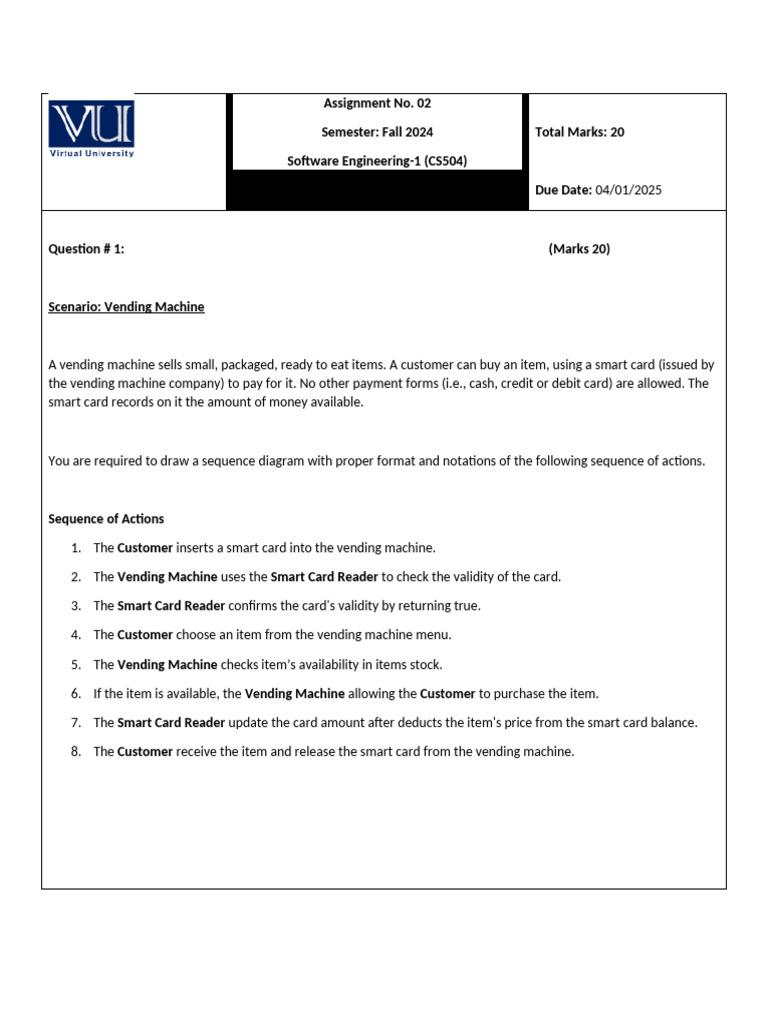 cs504 assignmetn 2 - Copy | PDF