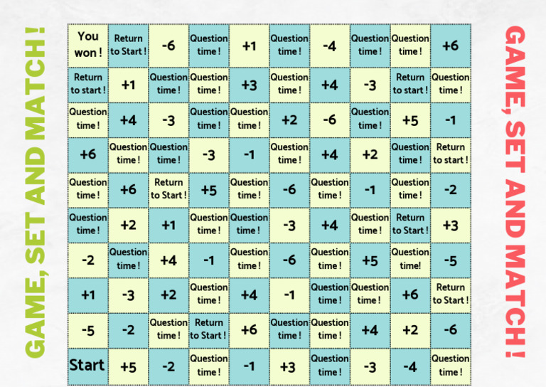 Snakes and Ladders Board Game A4 | PDF