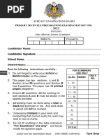 Uneb Ple 2025 All Papers With Answers SST Science English and ...