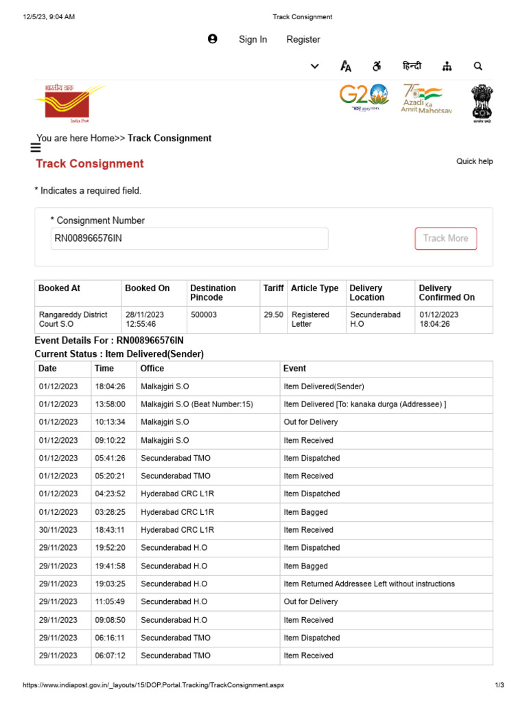 J Amarnath Track Report | PDF