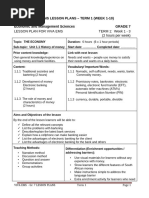 2026 Grade 7 Economic Teaching Plan | PDF | Entrepreneurship | Expense