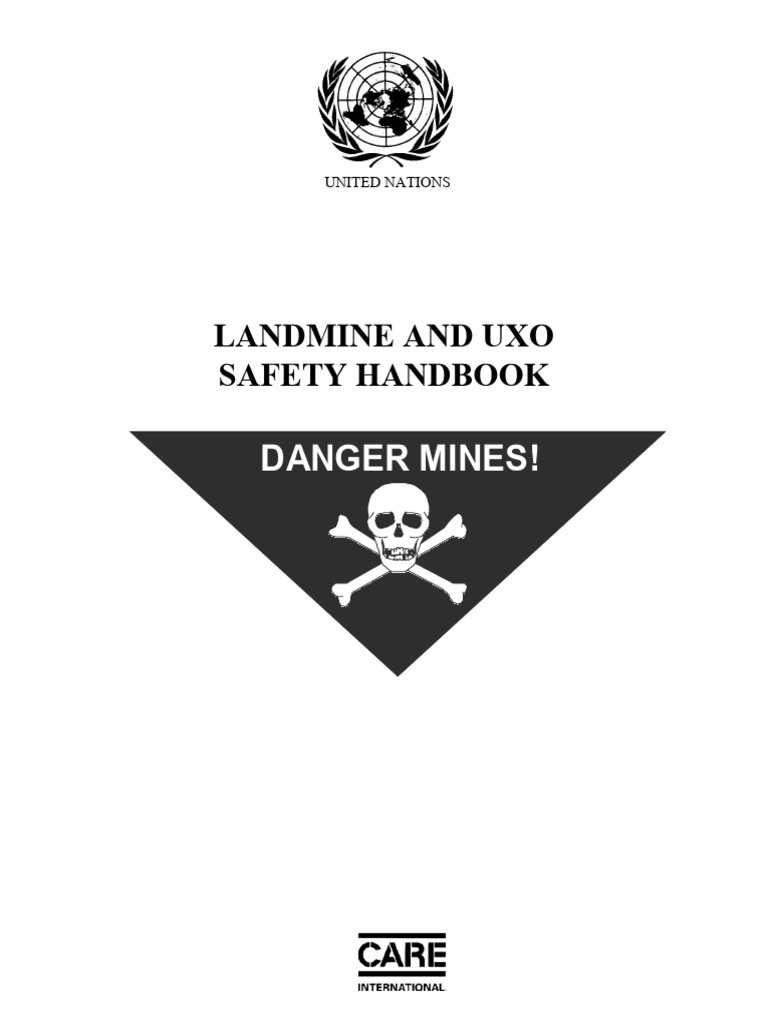 UN Landmine UXO Safety Handbook | PDF | Land Mine | Explosive Weapons