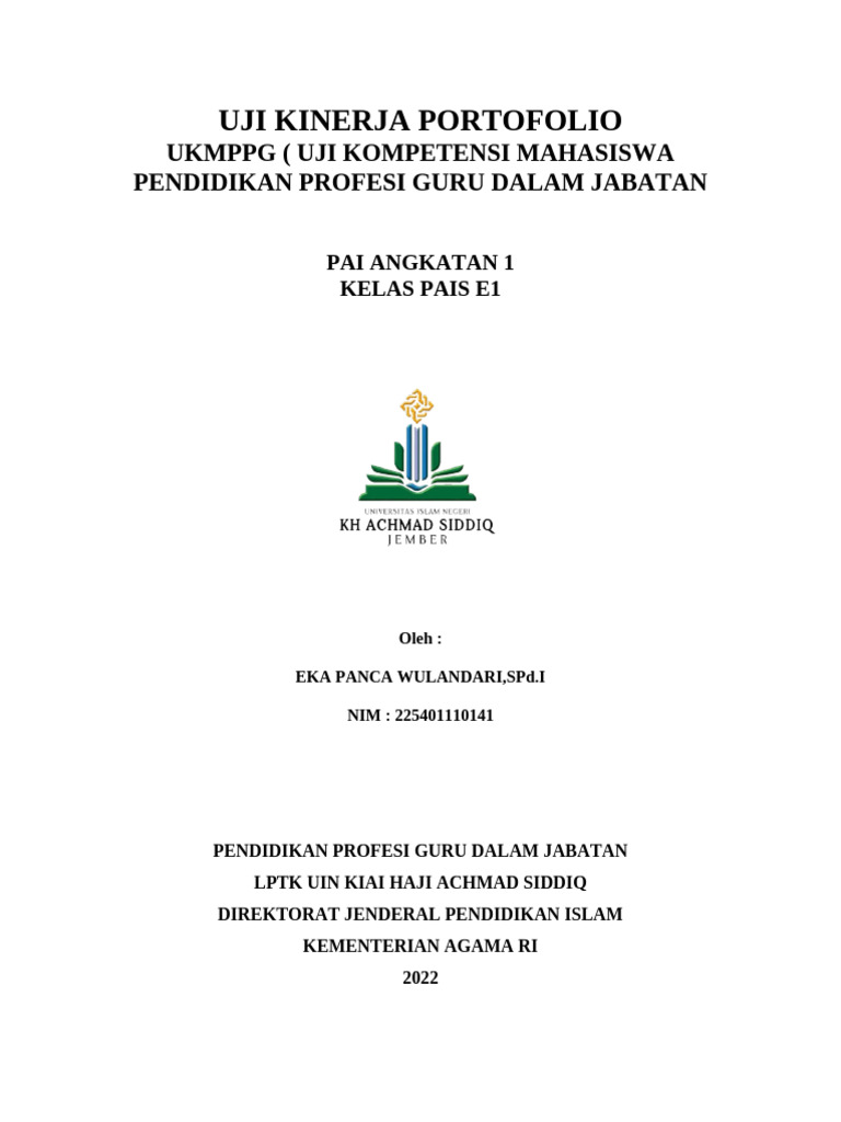 Portofolio Ukin - Eka | PDF