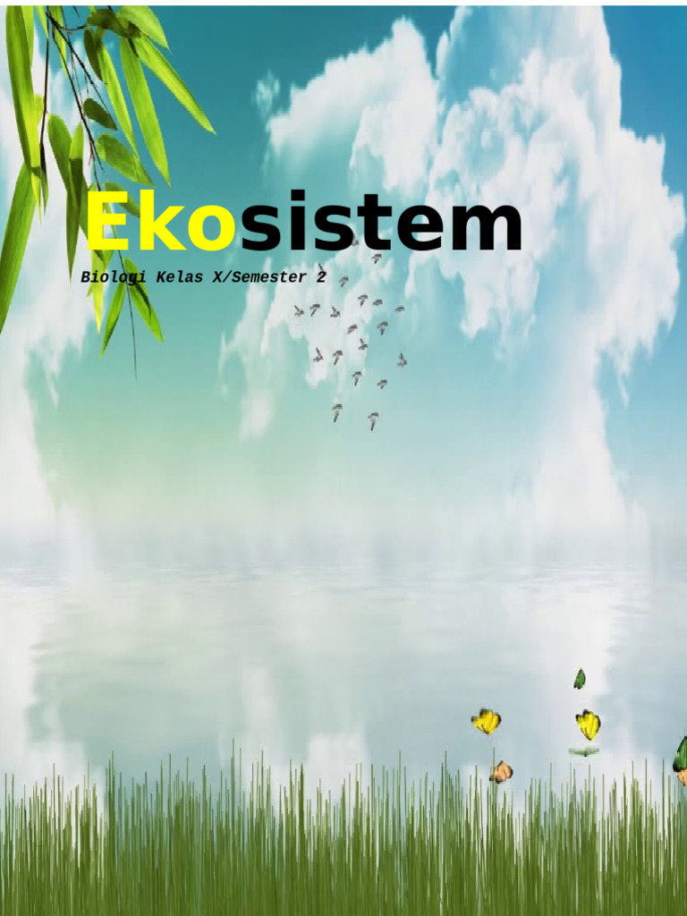 LKPD Ekologi Biologi KLS X | PDF