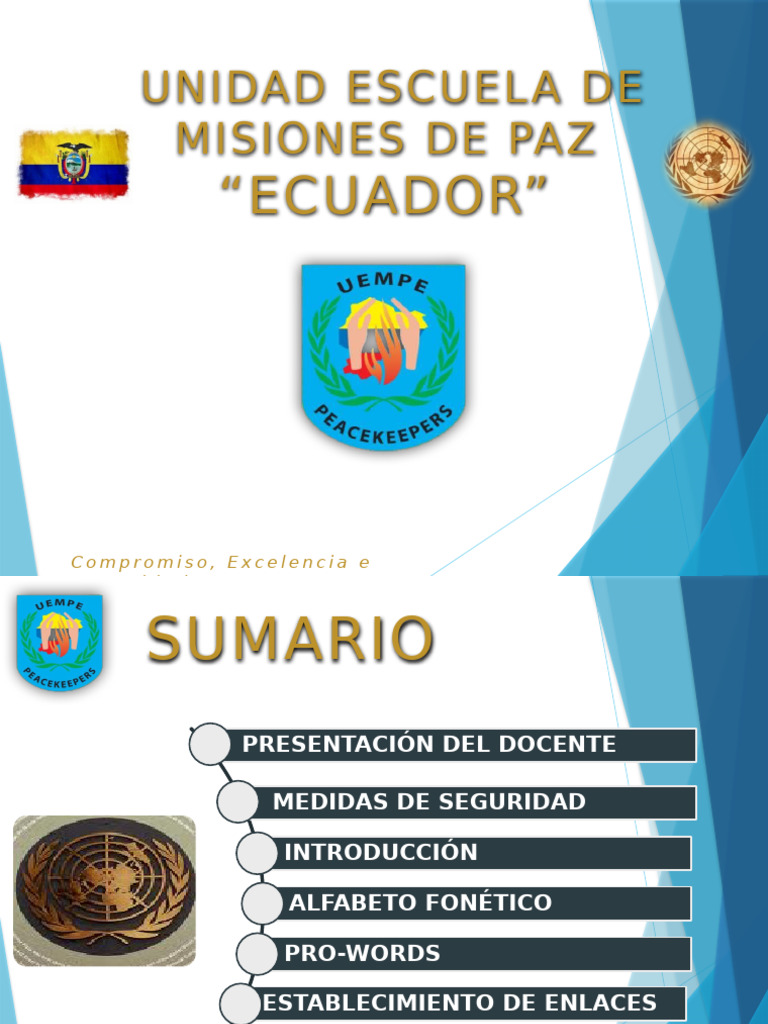 1.-Comunicaciones PROWORDS | PDF