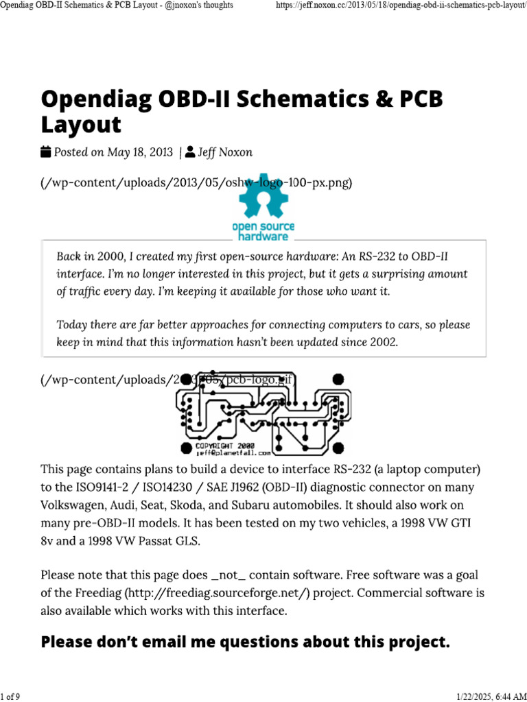 Diy VCDS Cable Build | PDF