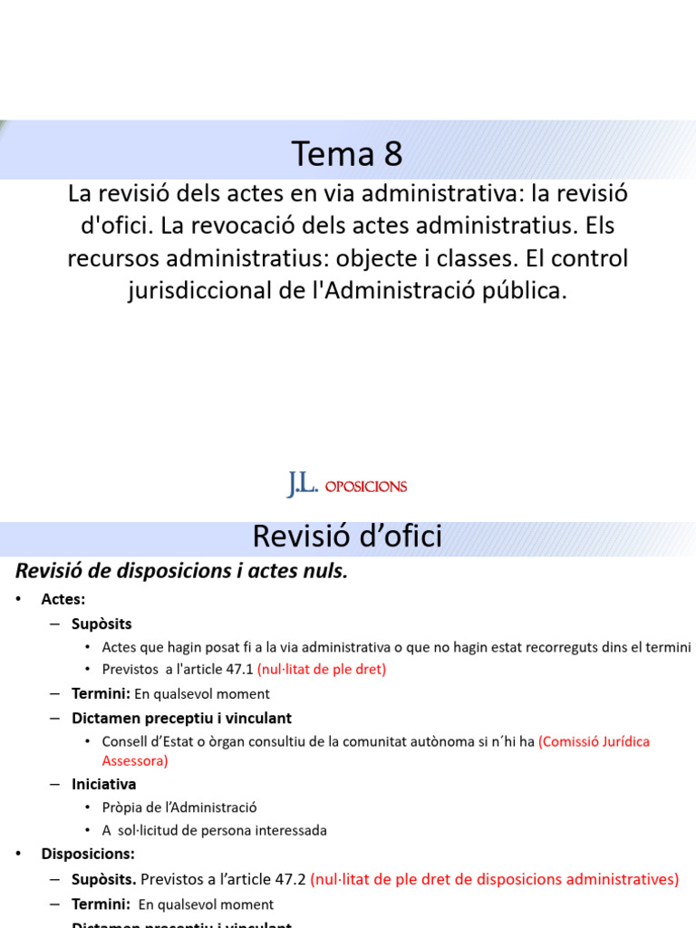 Tema 8 - Temari Reduït | PDF