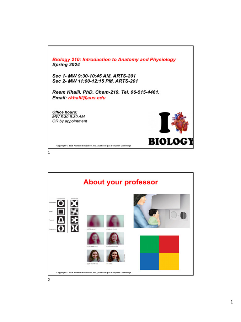 Bio 210 - Introduction and Chapter 1 2 | PDF | Anatomical Terms Of ...