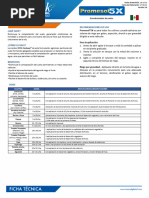Ficha Técnica Promesol 5X | PDF | Suelo | Riego