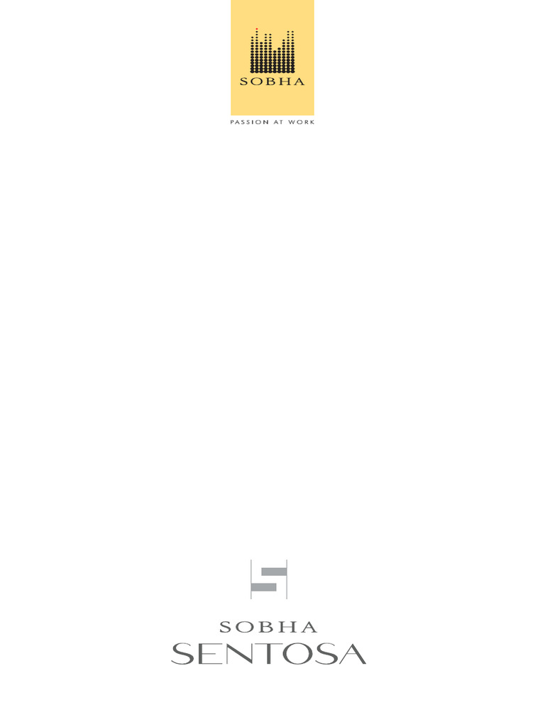 SOBHA Sentosa Brochure Mobile32 v4 | PDF