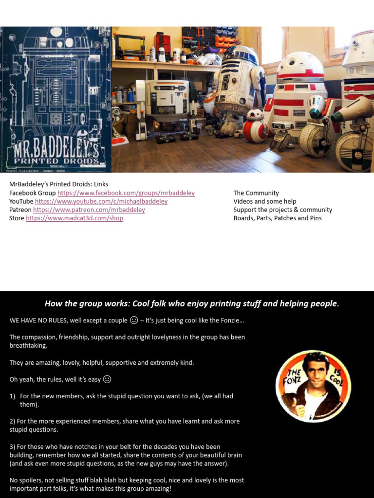 MrBaddeley's 3D Printed Droids Guide | PDF | Jedi