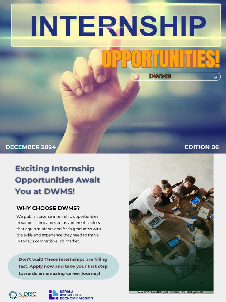 Internship vacancies Edition6 (Dec Week2) | PDF | Internship | Job Hunting