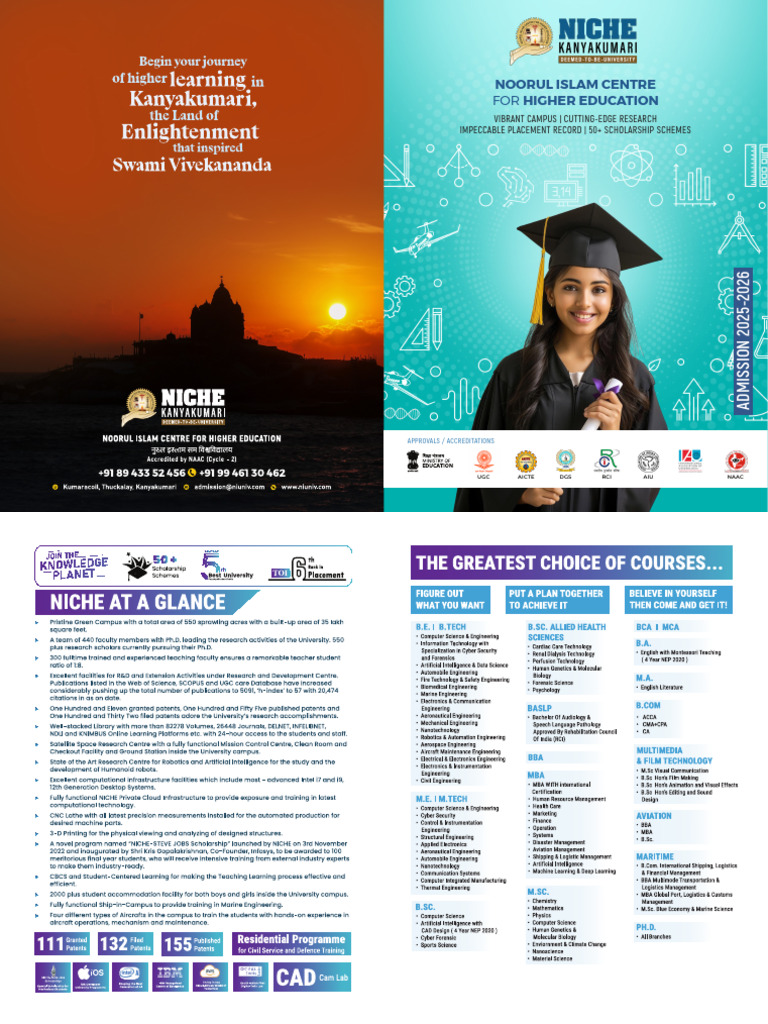Niche Admission 2025-2026 | PDF