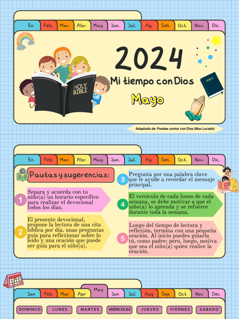 Devocional para Niños - MAYO | PDF | Amor | Pecado