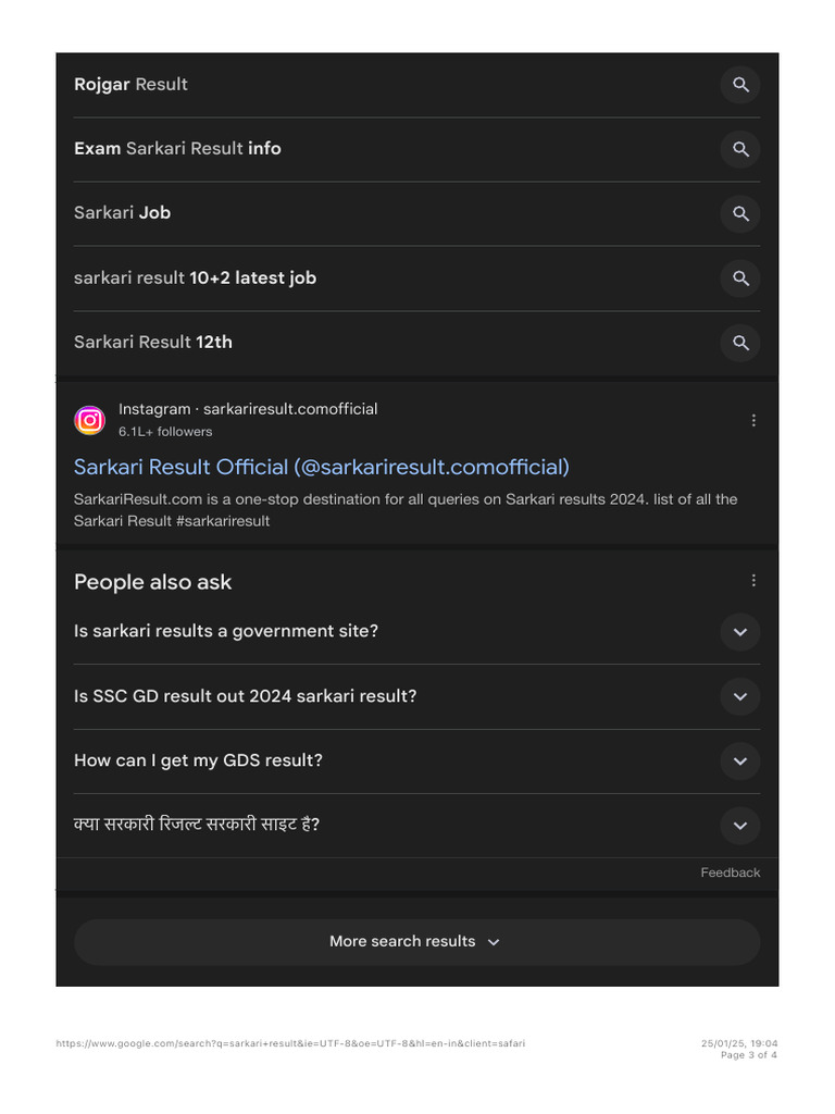Sarkari Result - Google Search | PDF