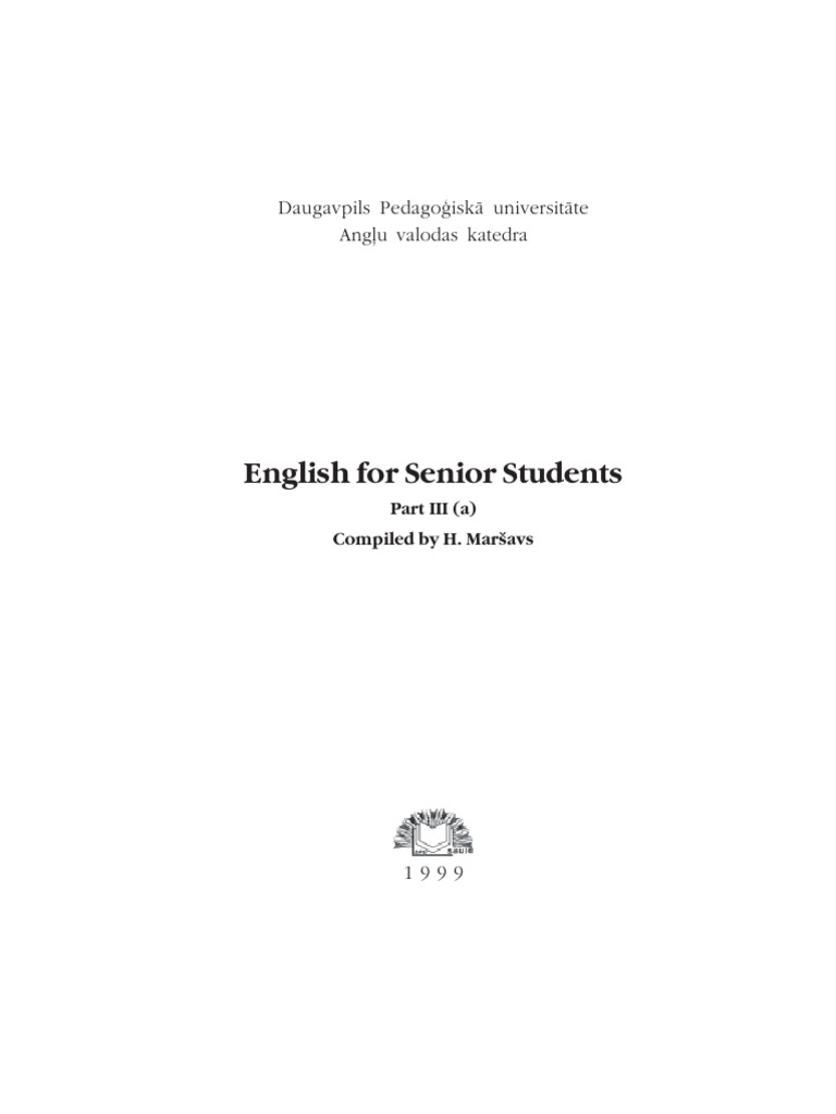 Mar Savs Senior 1 | PDF | H. Rider Haggard