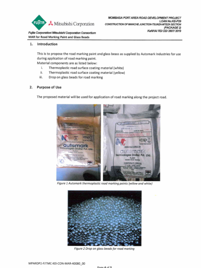 5.0 Material Specs and Supplier | PDF