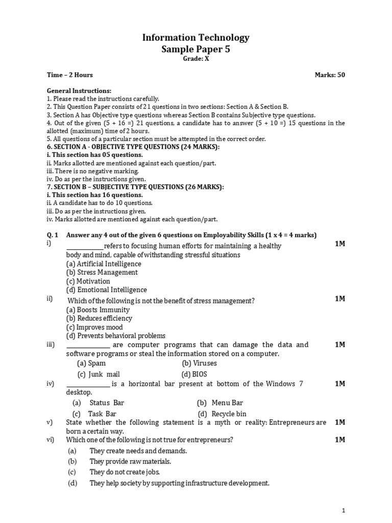 402 Information Tech SQP | PDF | Sql | Databases