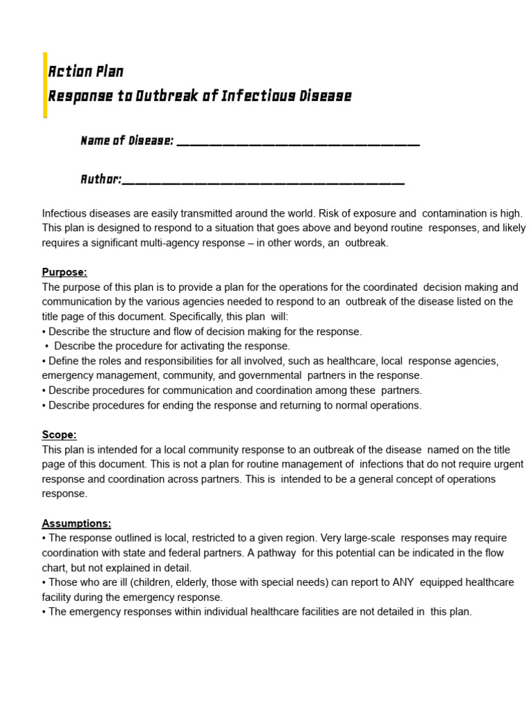 ActionPlan Guide | PDF | Infection | Microbiology