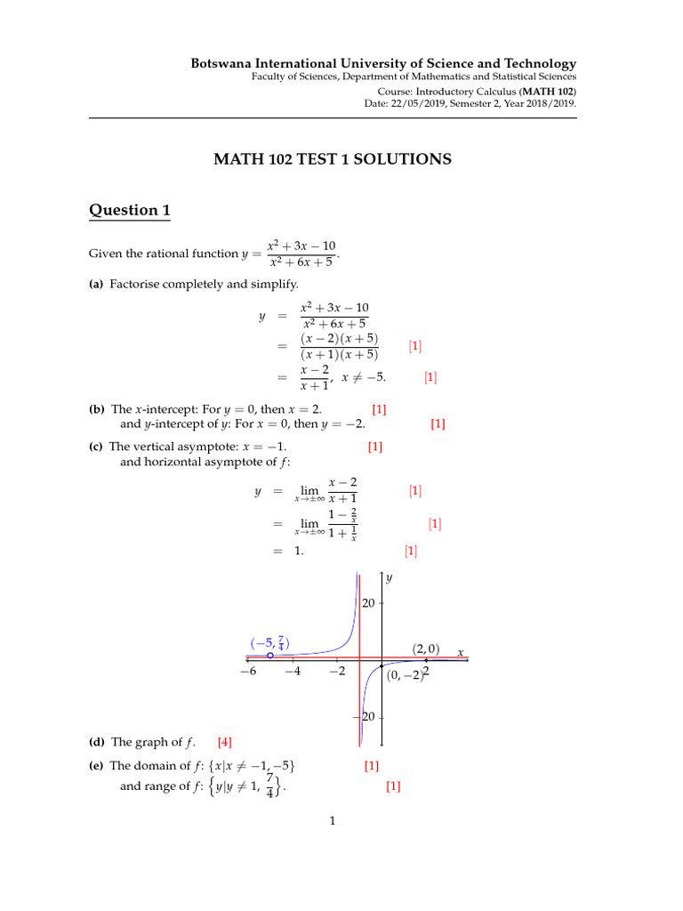 Math 102 Test 1 Solutions Summary Pdf Theoretical Computer Science
