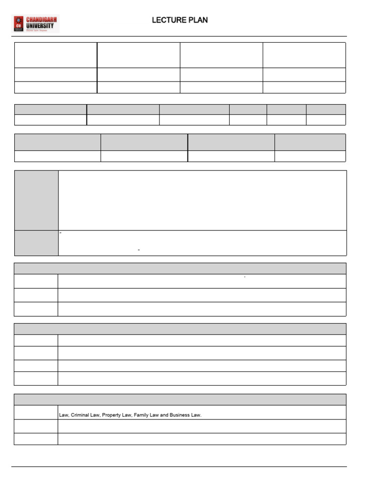 LecturePlan BB501 22LLT-370 | PDF | Critical Thinking | Creativity