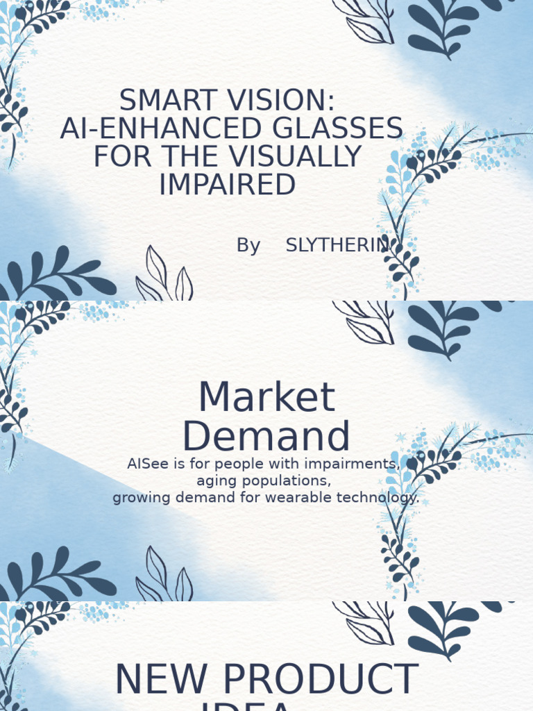 Smart Vision: Ai-Enhanced Glasses For The Visually Impaired: by ...