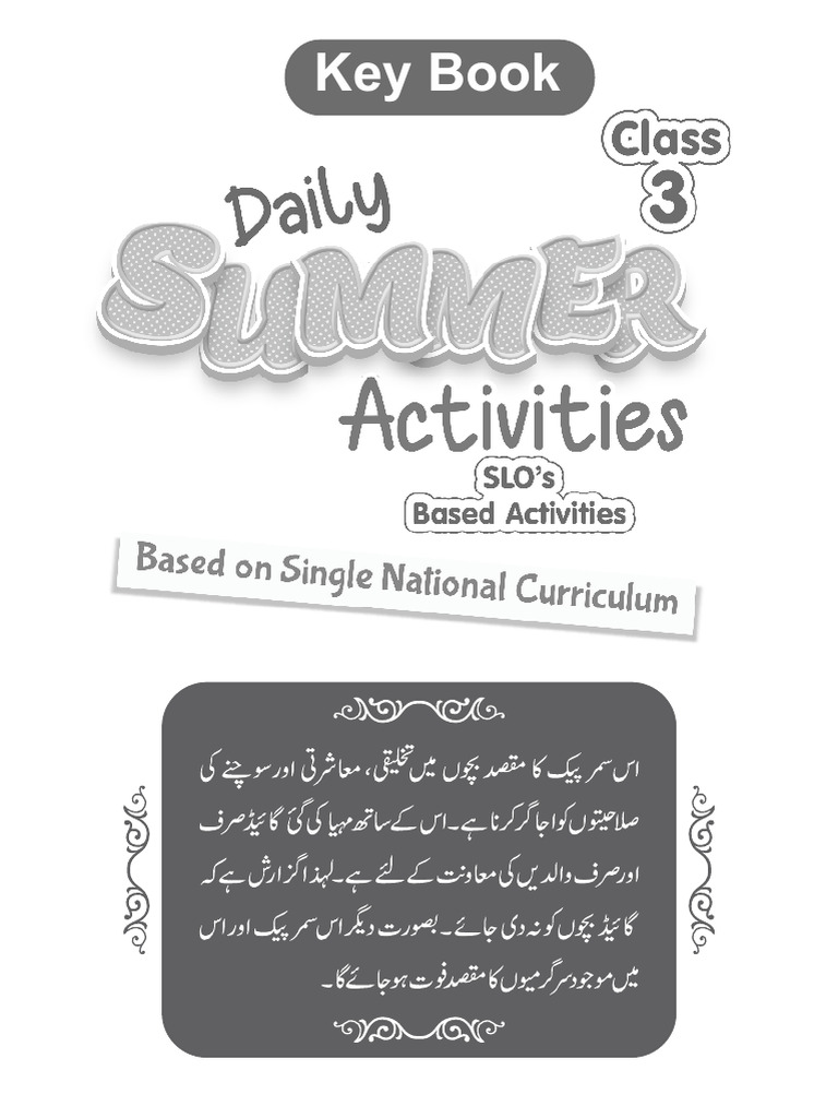 Classroom Answer Key | PDF