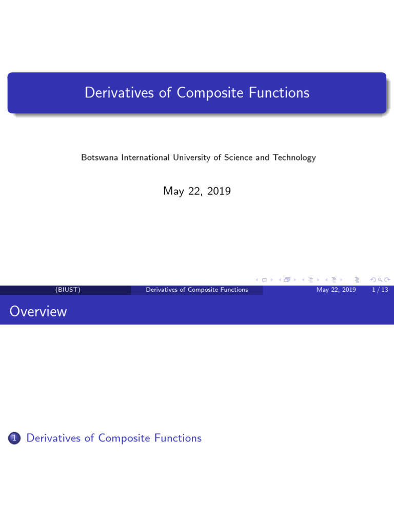 Derivatives 4 Pdf Derivative Mathematical Concepts