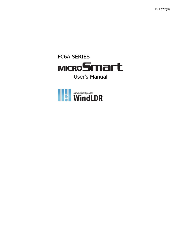 Kit Fc6a Userman | PDF | Programmable Logic Controller | Input/Output